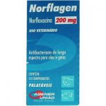 Antibacteriano Norflagen 200 mg - 10 Comprimidos - Boomer Pet